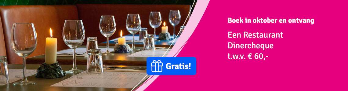 Voordeeluitjes.nl - Restaurant Dinercheque cadeau-actie
