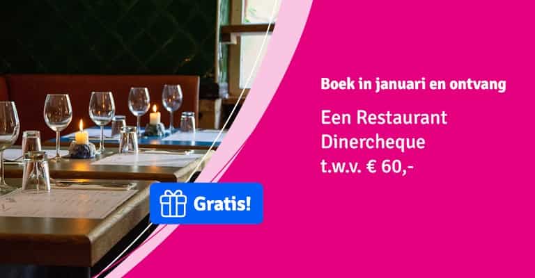 Voordeeluitjes.nl - Restaurant Dinercheque cadeau-actie